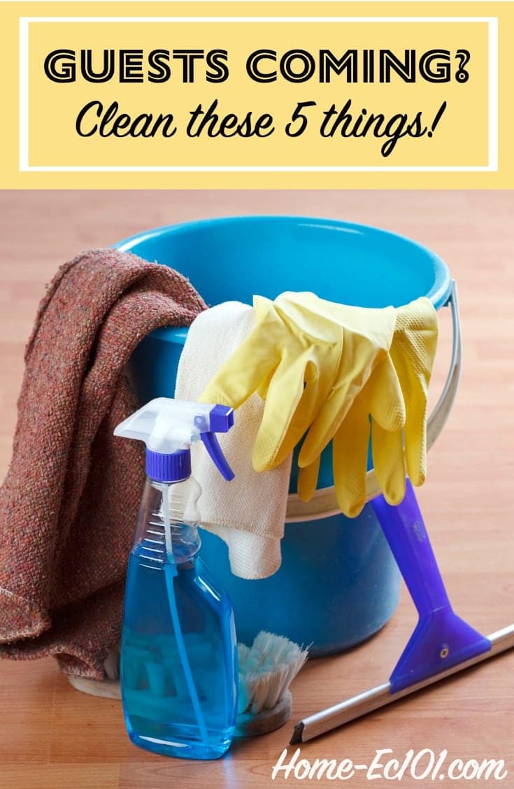 Top 5 things to clean to make your guests think you're a decent ...