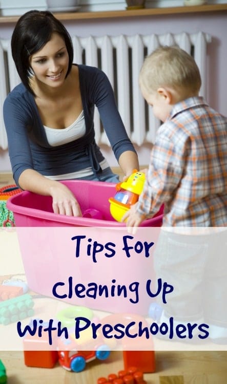 Cleaning Up With Preschoolers - Home-Ec 101