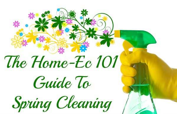 Spring Cleaning Home Ec 101 Guide Home Ec 101